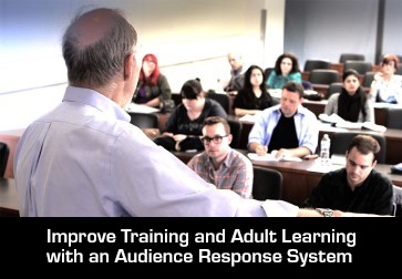 Improve Training And Adult Learning With An Audience Response System